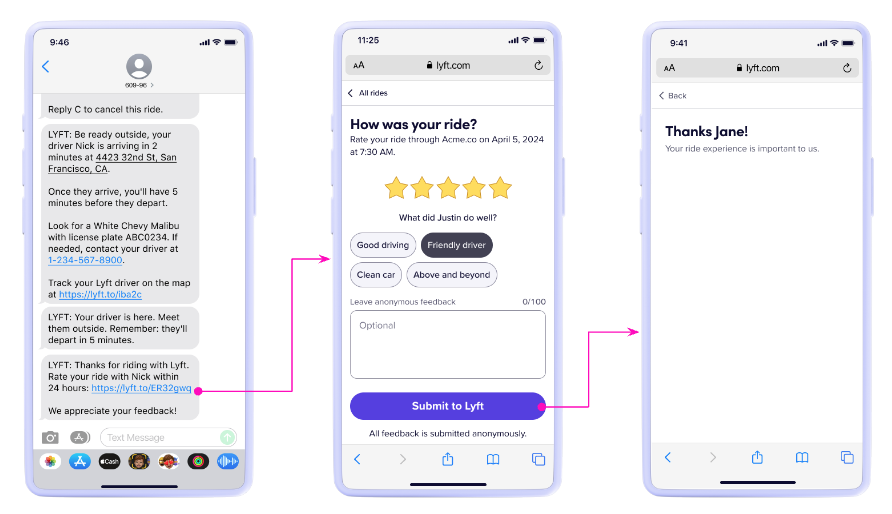 Concierge rider experience – Lyft Business
