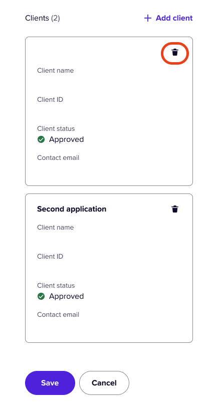 Managing your API client and program connections – Lyft Business